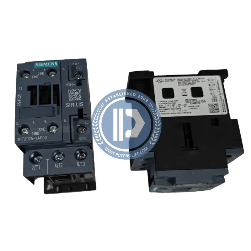 SIEMENS elevator contactor 3RT2025-1AF00 110VAC | Elevator Solutions